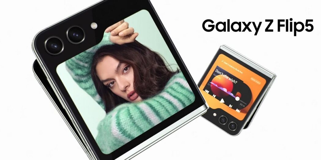 Samsung Galaxy Z Flip 5 : Flex Hinge et grand écran Flex Window