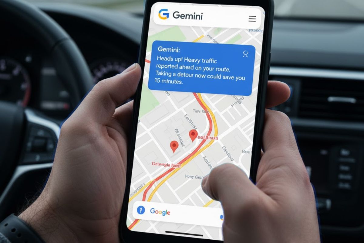 Gemini dans Google Maps : navigation conversationnelle
